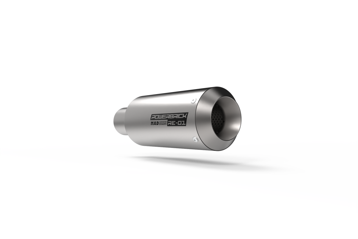 Powerbrick RE-01 High quality muffler– MAD Exhausts